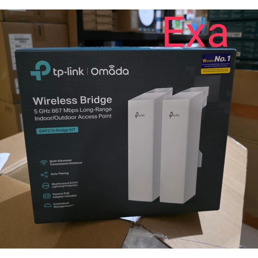 Jual TP-LINK EAP215-Bridge KIT , OMADA WIRELESS BRIDGE 5GHz 867Mbps ...