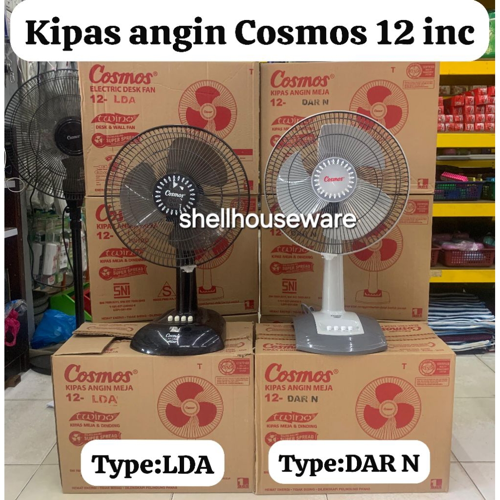 Jual *KHUSUS BATAM* KIPAS MEJA COSMOS 12INCI/KIPAS DUDUK COSMOS/DESKFAN ...