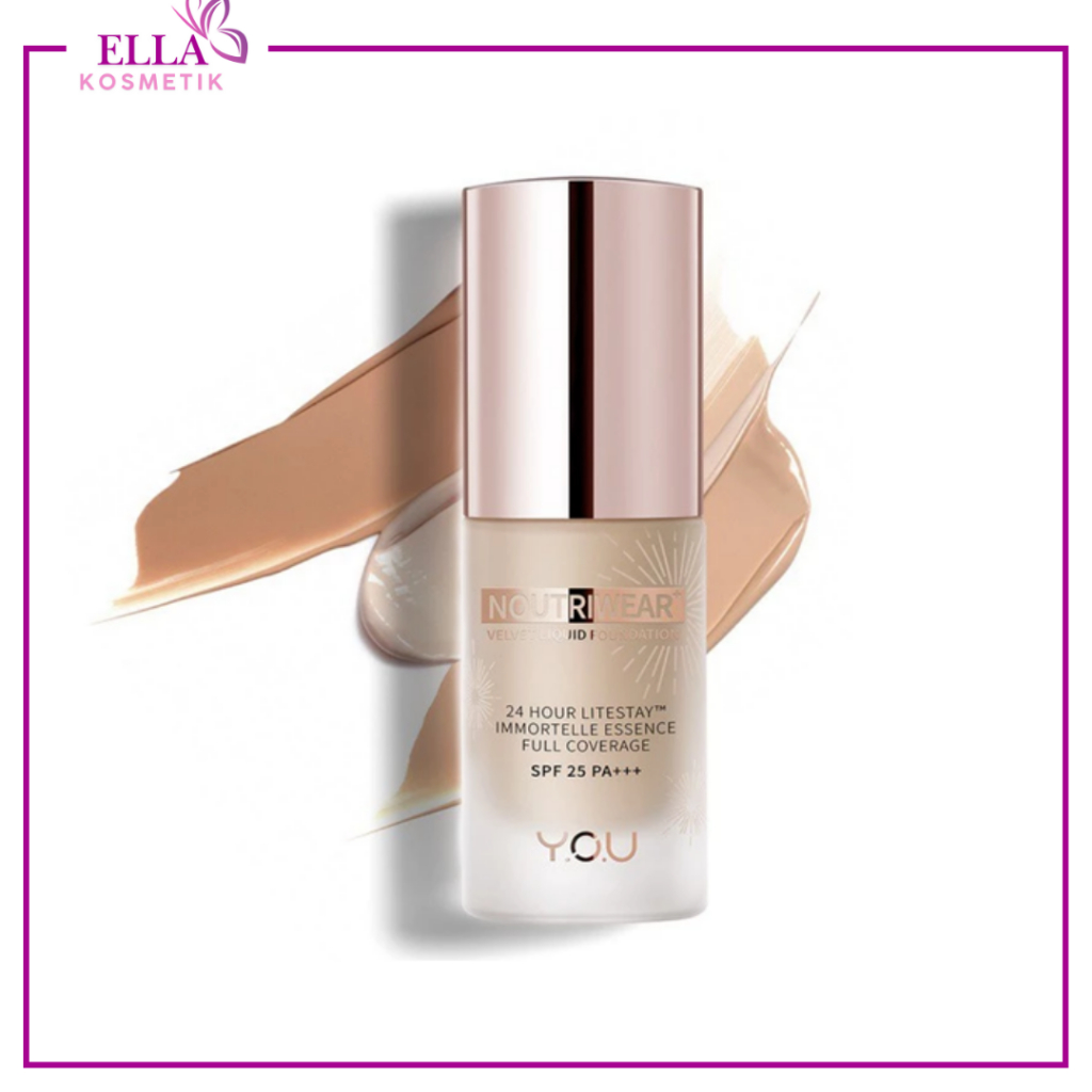 Jual Y.O.U Noutriwear+ Velvet Liquid Foundation 20ml YOU | Shopee Indonesia