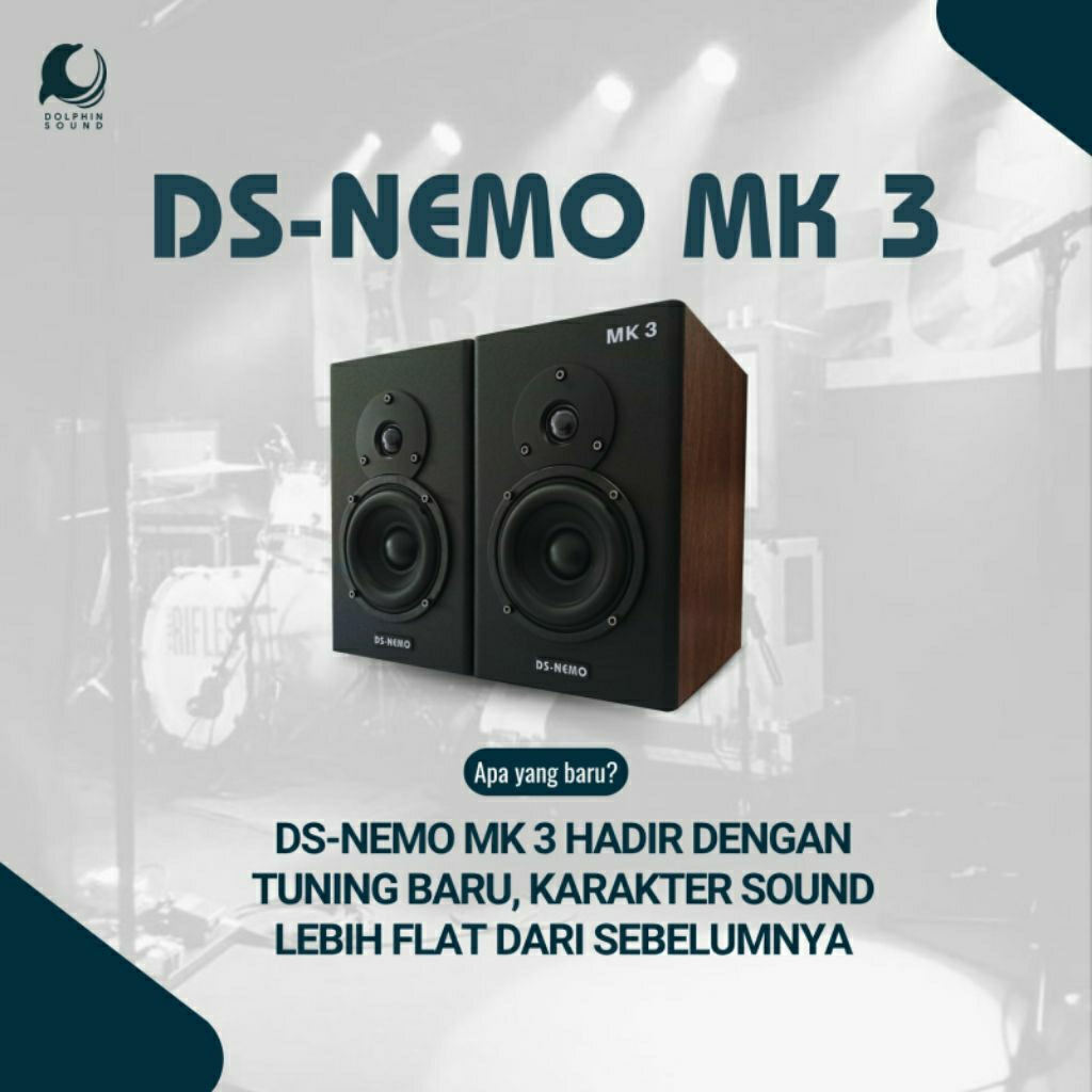Jual Dolphin Sound DS-Nemo MK3 / DS Nemo MK3 Speaker Monitor Active 4 ...