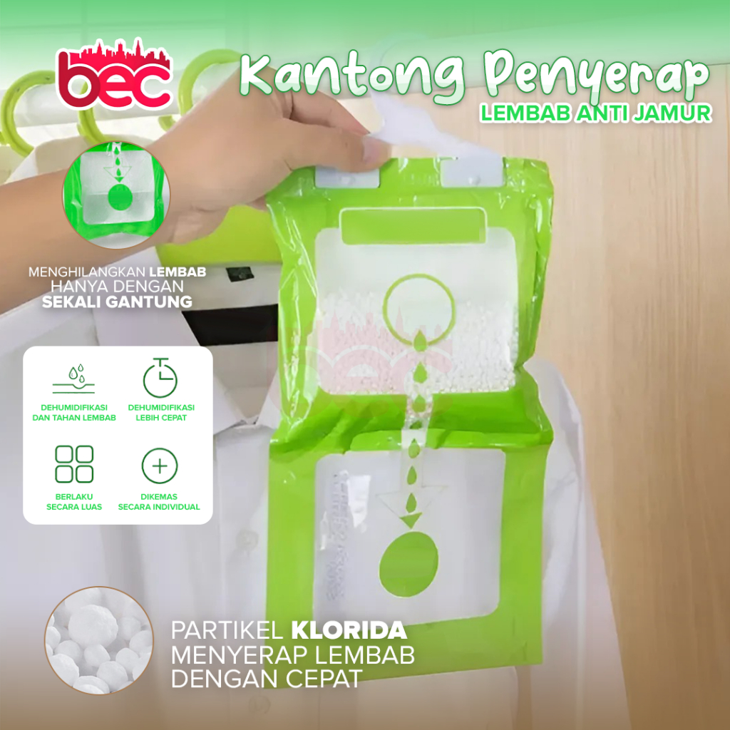 Jual [BEC] Kantong Penyerap Lembab Anti Jamur | Kantong Serap Lembab ...