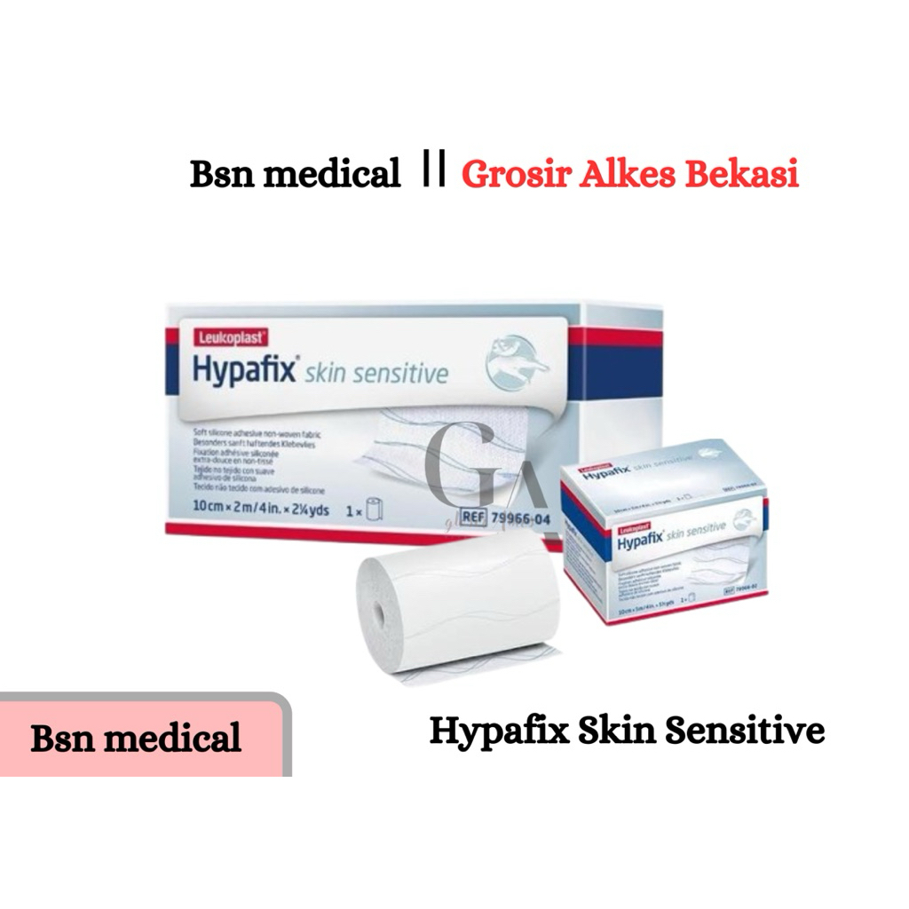 Jual Hypafix Skin Sensitive Pita Fiksasi Lembut ukuran 10x2 10x5 dan ...