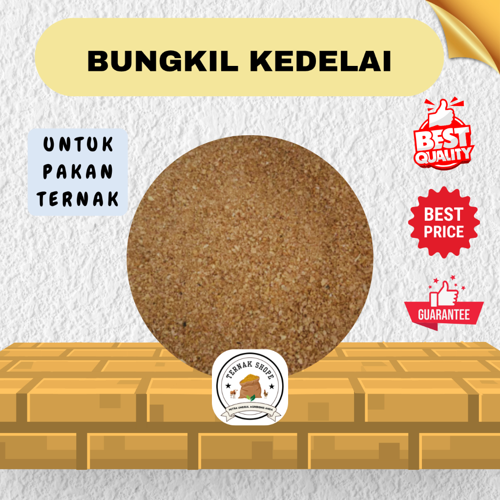 Jual Soy Bean Meal (SBM) - Bungkil Kedelai - 1 Kg - Bahan Baku Pakan ...