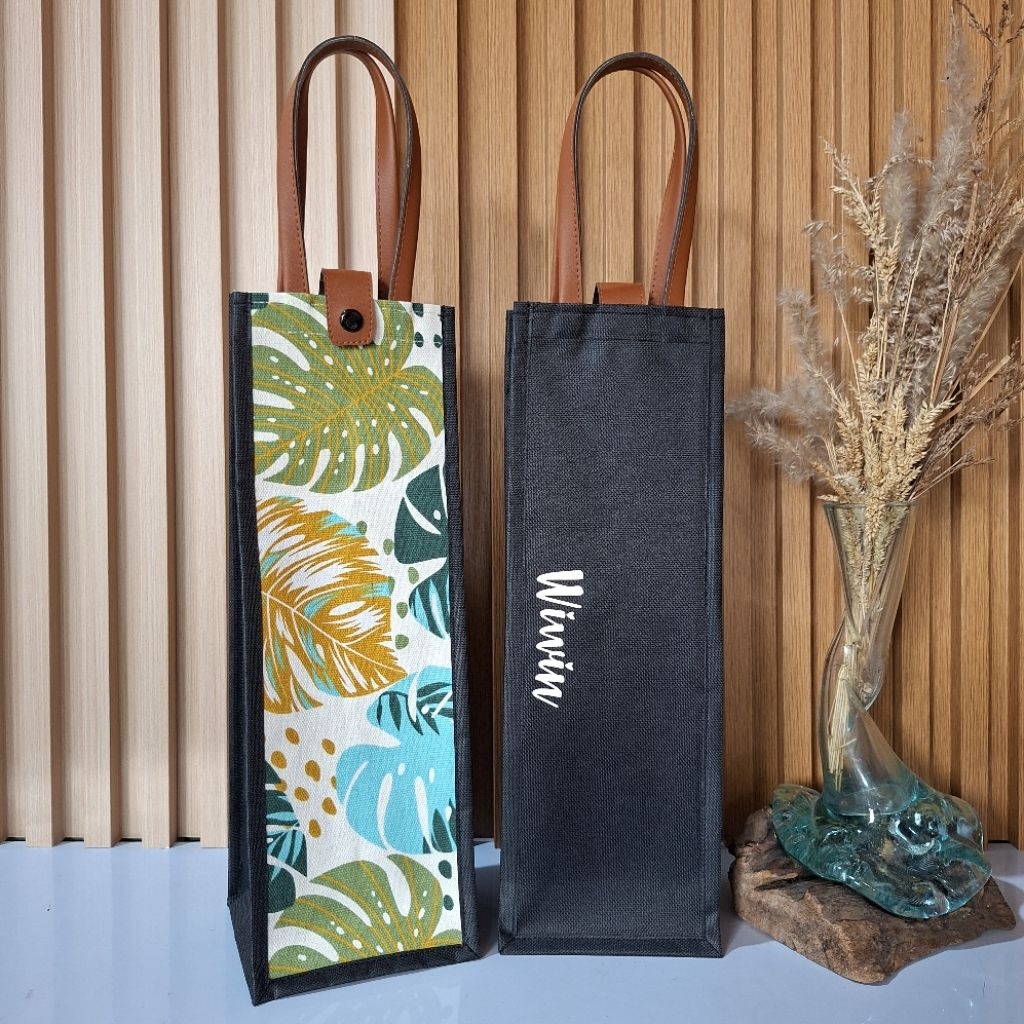 Jual Tas Tumbler Motif Custom Nama / Tas Botol | Shopee Indonesia