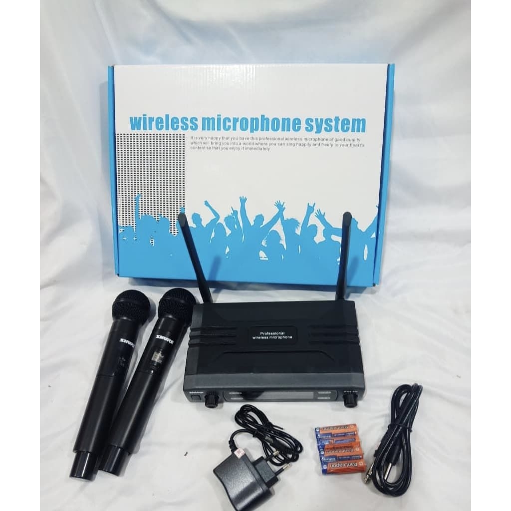 Jual Wireless microphone systemMWS 808Merk shureHarga promo rp410 ...