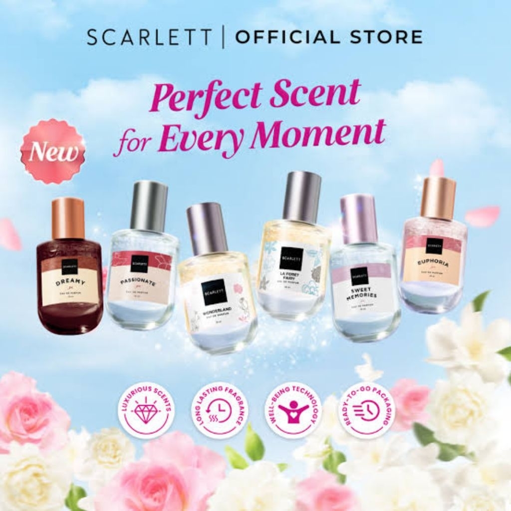 Jual SCARLETT - EXTRAIT DE PARFUME Series 30ml | Rangkaian Parfum ...