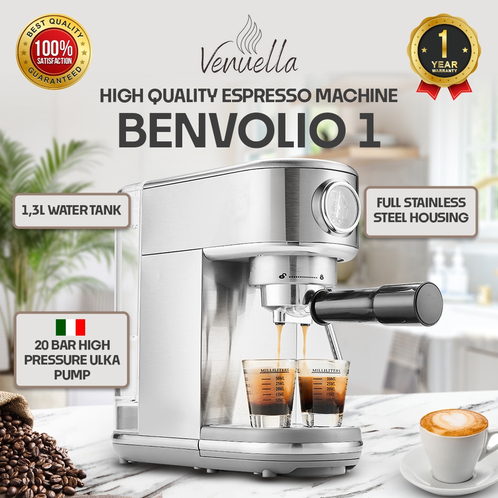 Jual Mesin Kopi Espresso Rumahan Benvolio - Venuella Home Specialist ...