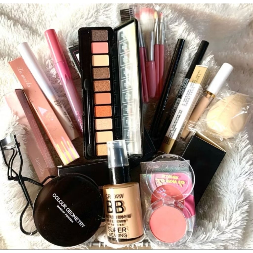 Jual Paket Makeup 12Item Rias Wajah Wanita Lengkap | Shopee Indonesia