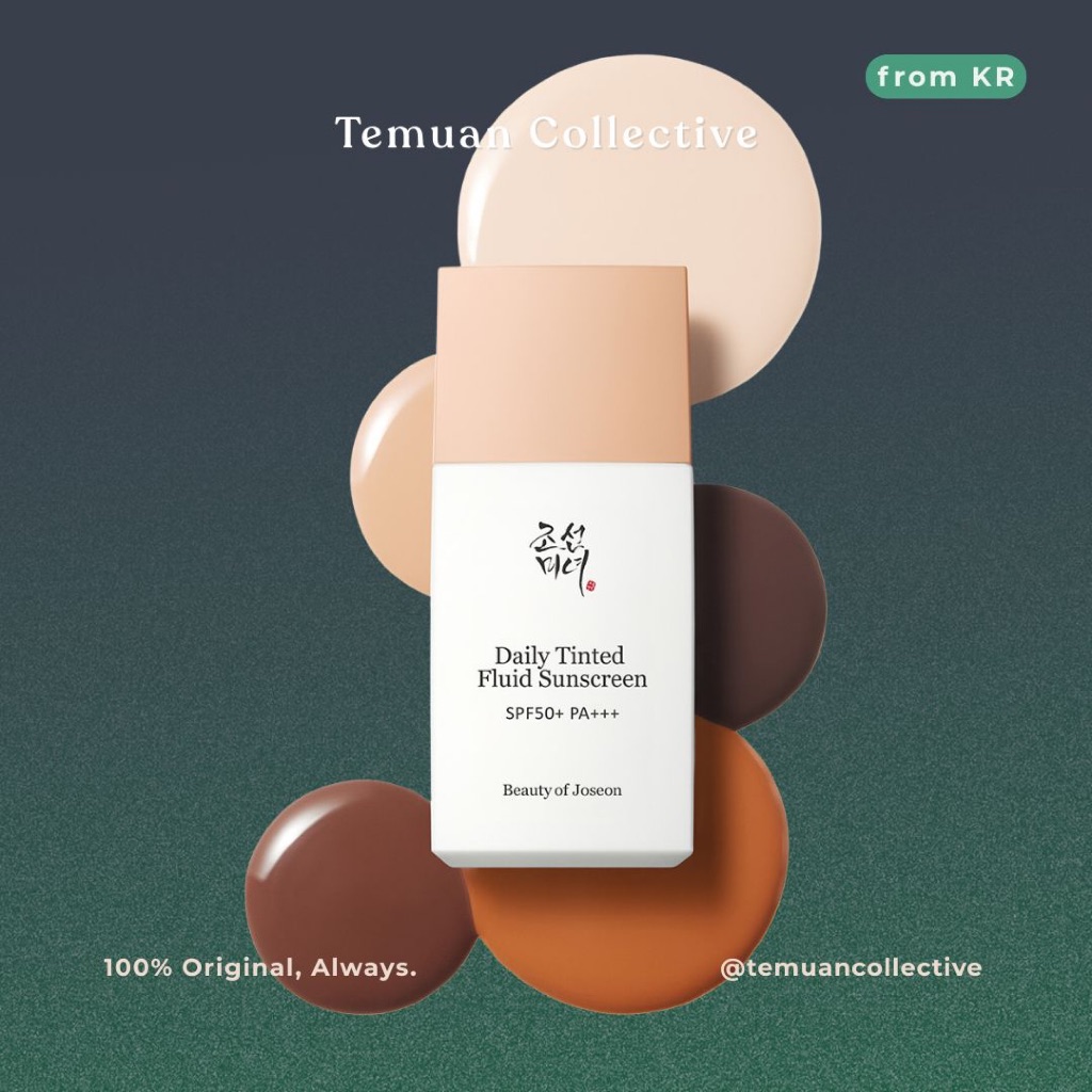 Jual Beauty of Joseon Daily Tinted Fluid Sunscreen - BOJ Naturally ...