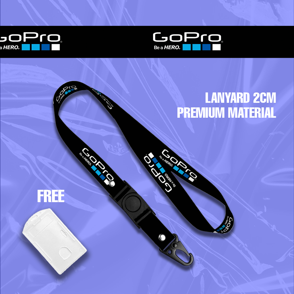 Jual GOPRO Lanyard (2CM) Tali Gantungan HP handphone Lanyard ID CARD ...