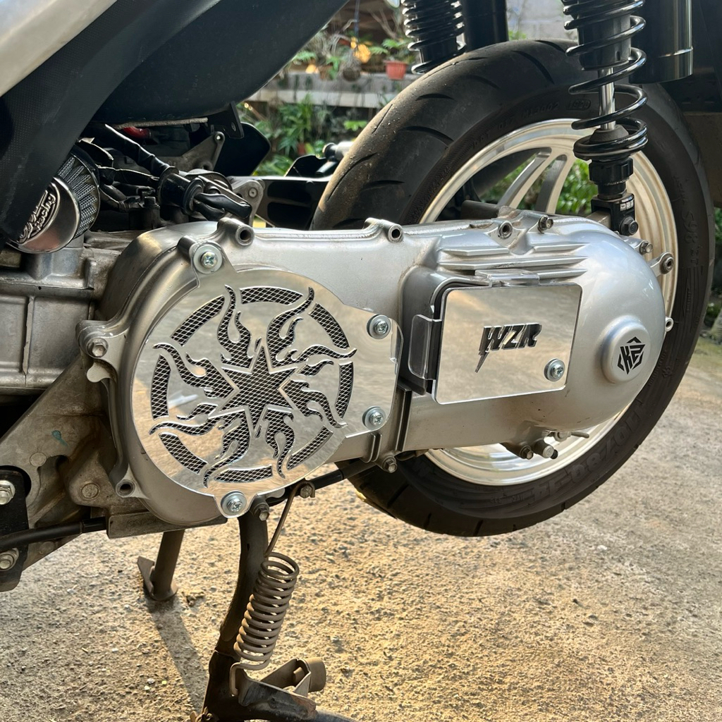 Jual COVER CVT NMAX AEROX NEW TUTUP CVT NMAX AEROX NEW NMAX AEROX COVER ...