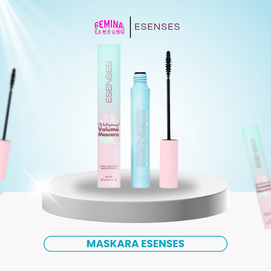 Jual Maskara Esenses Waterproof Mascara - Volume Tahan Lama, Ujung ...