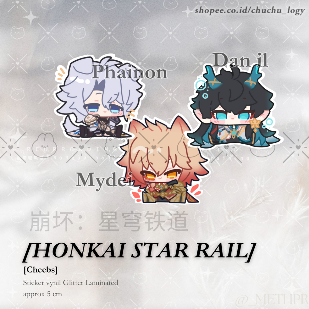 Jual HSR [ cheebs ] Honkai Star Rail Phainon Mydei Danheng Jingyuan ...