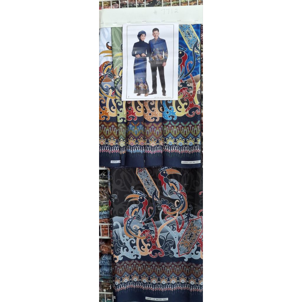 Jual kain batik dayak khas kalteng 005 | Shopee Indonesia