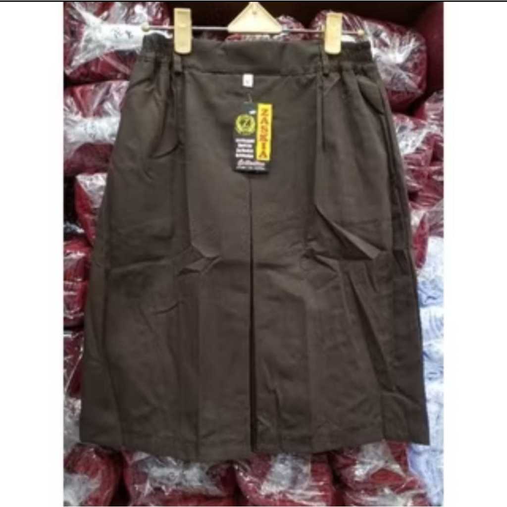 Jual Rok Pramuka Pendek / Rok Pramuka SMA Pendek / Rok Coklat Pendek SMA / Rok Pramuka SMA Span ...