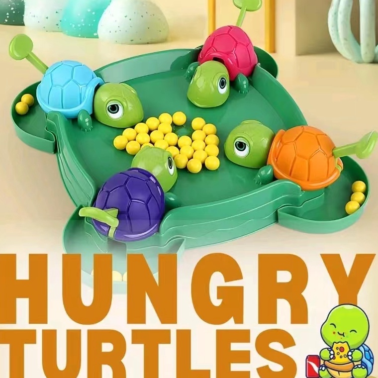 Jual KODE J97T Hungry Turtle Game Pacman Game Mainan Edukasi Bentuk KuraKura Makan Kacang ...