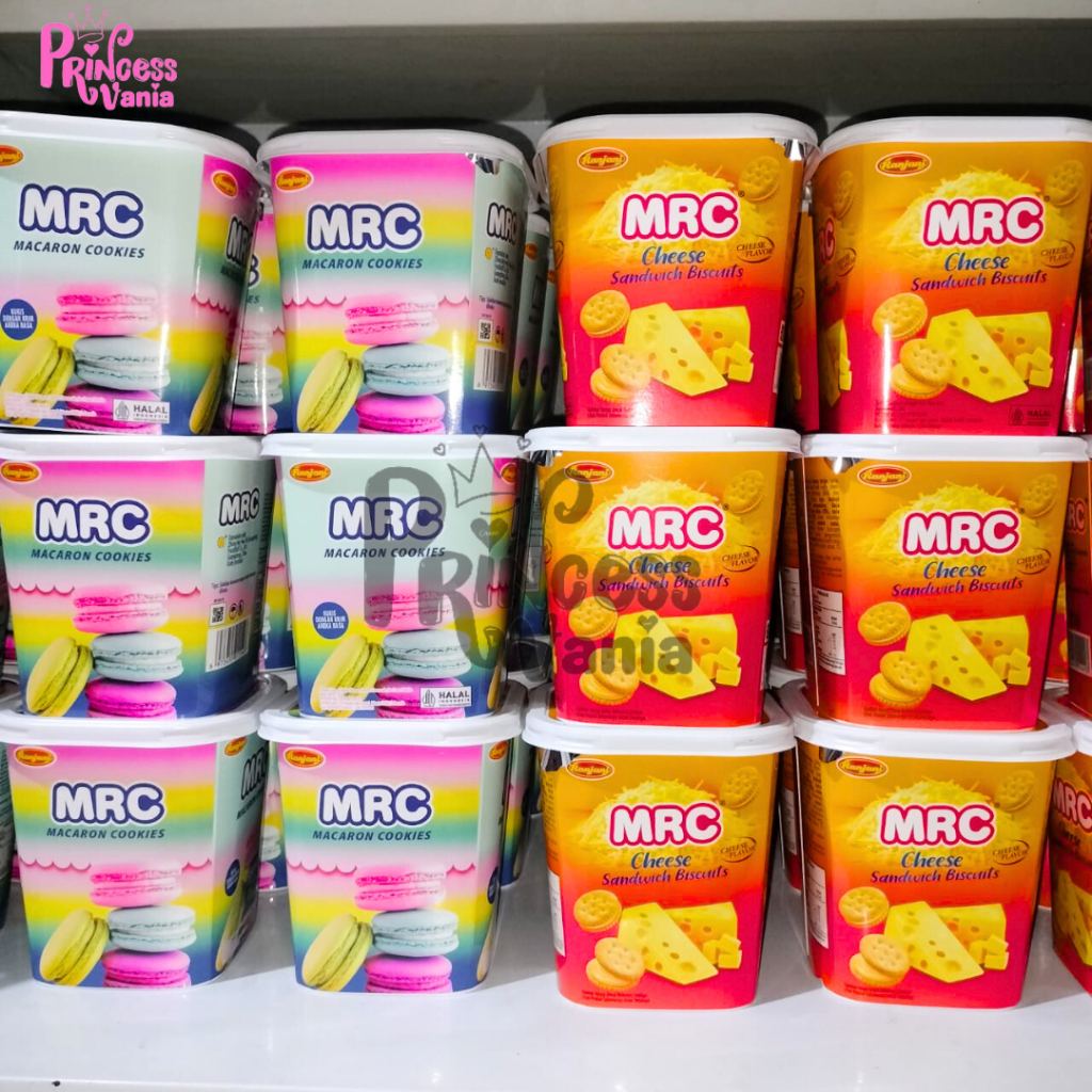 Jual MRC MACARON COOKIES RANJANI CHEESE SANDWICH BISCUITS MINI KEMASAN ...