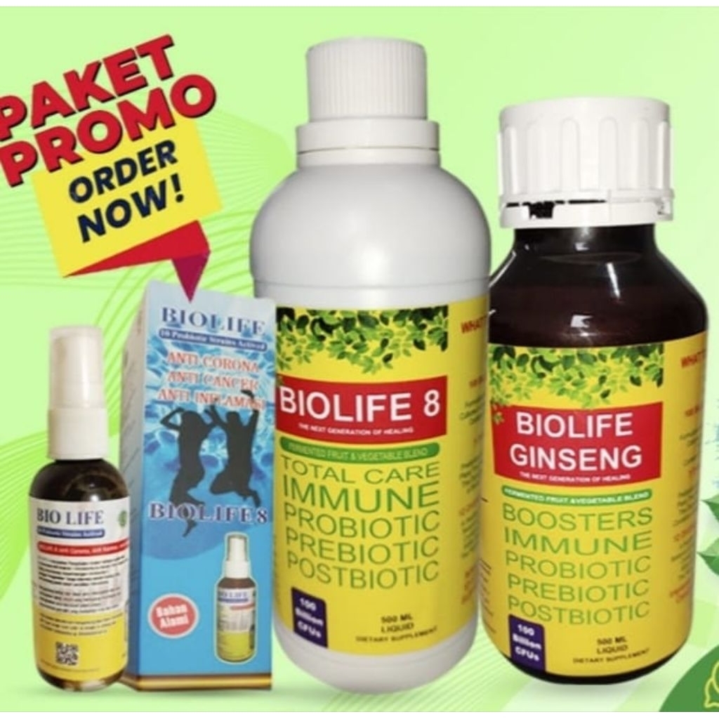 Jual Biolife8 dan Biolife Ginseng paket kanker | Shopee Indonesia