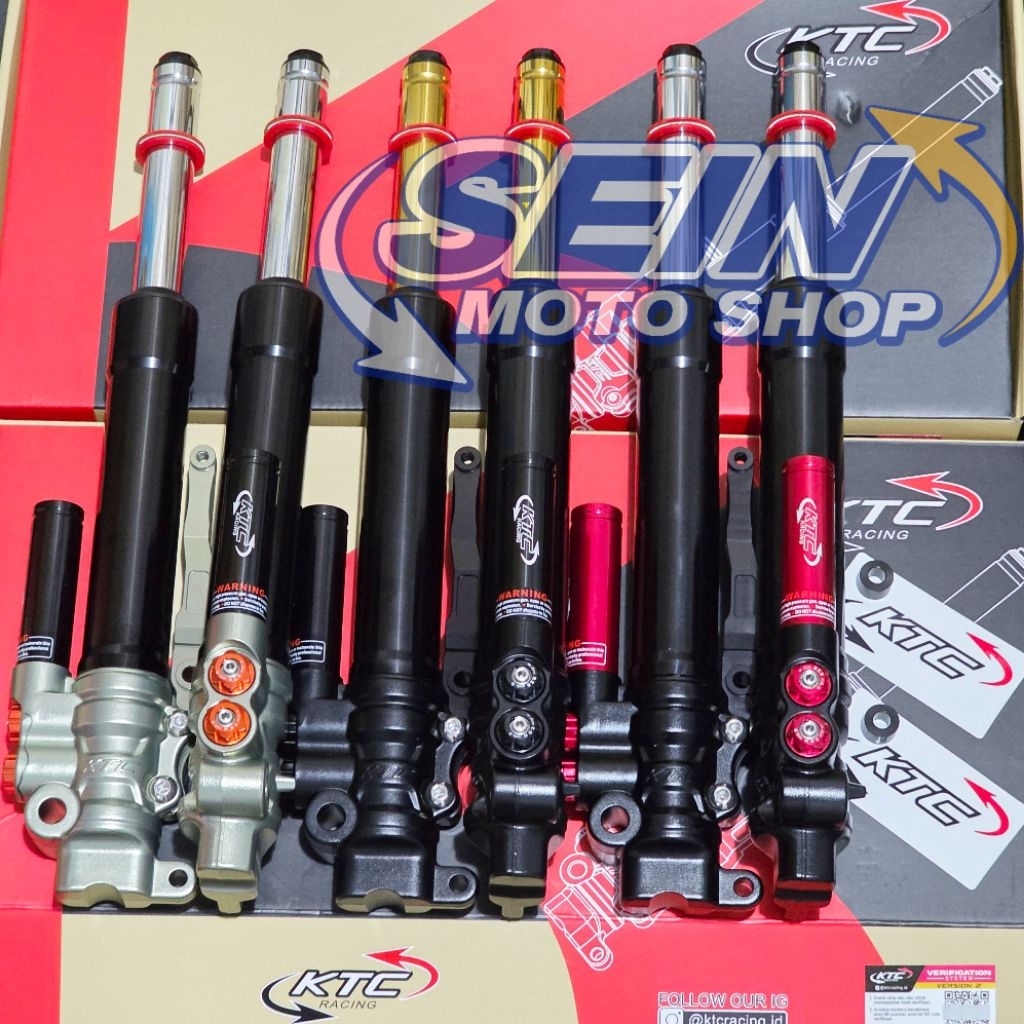 Jual Shock Depan SFF KTC Racing Matrix New Series Vario 125 150 Beat ...