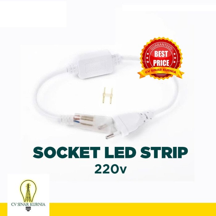 Jual Adaptor Socket Colokan Jack Lampu Strip Selang LED SOKET 5050 ...