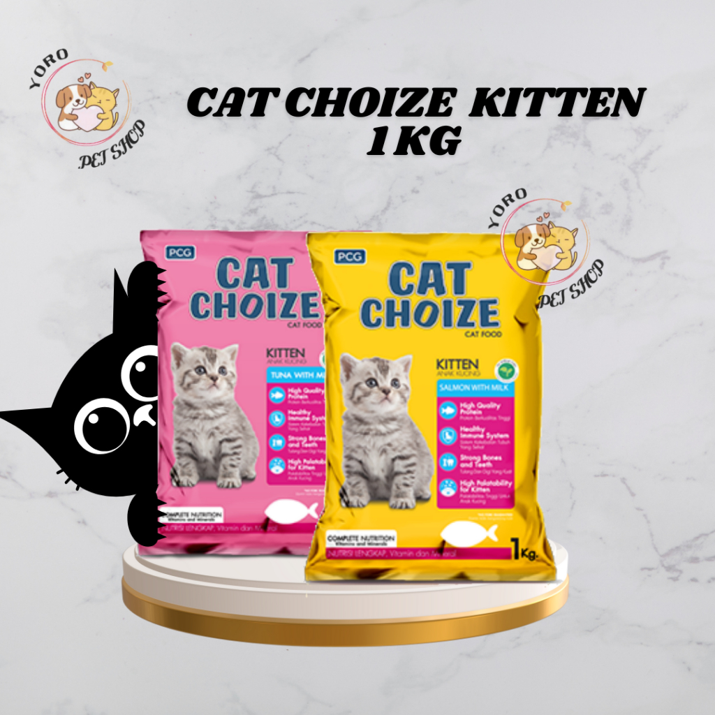 Jual Cat Choize Kitten 1kg Dry Cat Food - Makanan Kering Kucing ...