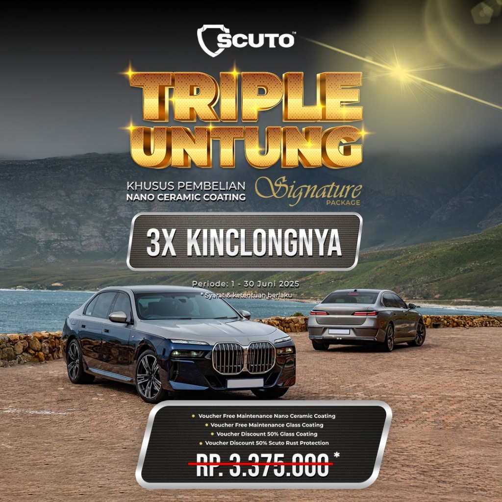 Jual SIGNATURE PACKAGE (Scuto Nano Ceramic+Glass Coating+Rust ...