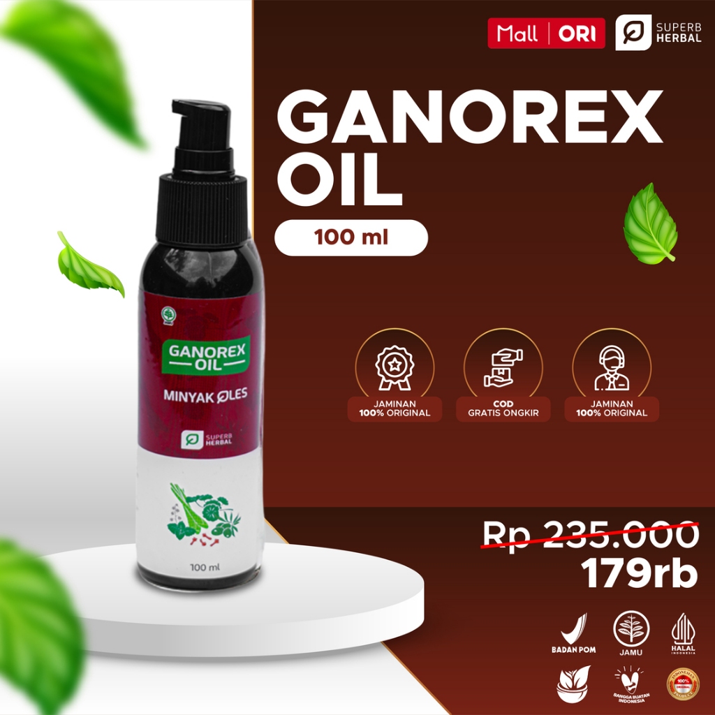 Jual Superbherbal | Ganorex Oil Minyak - Terapi Herbal untuk Stroke ...