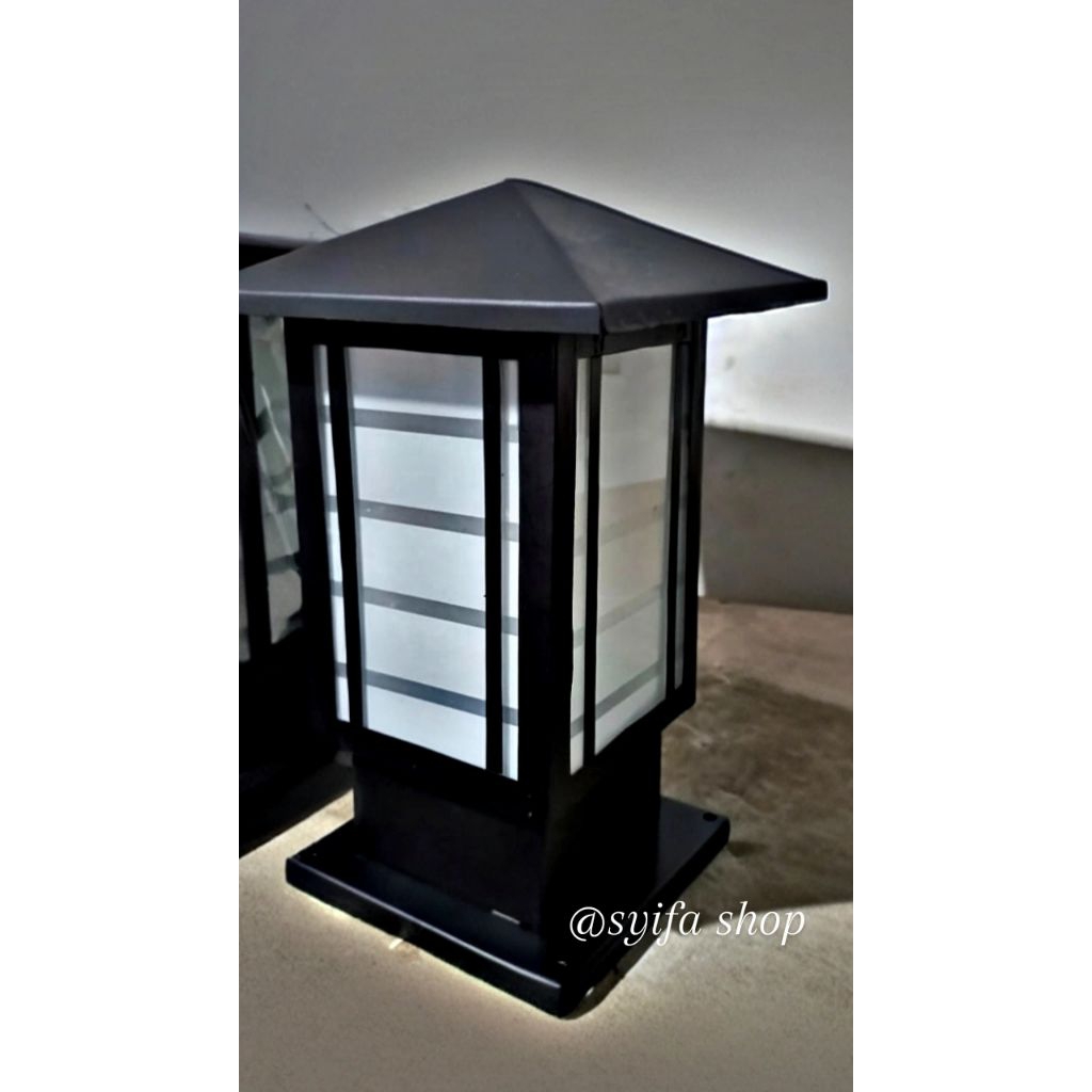 Jual lampu pilar minimalis outdoor/lampu taman minimalis/lampu pagar ...