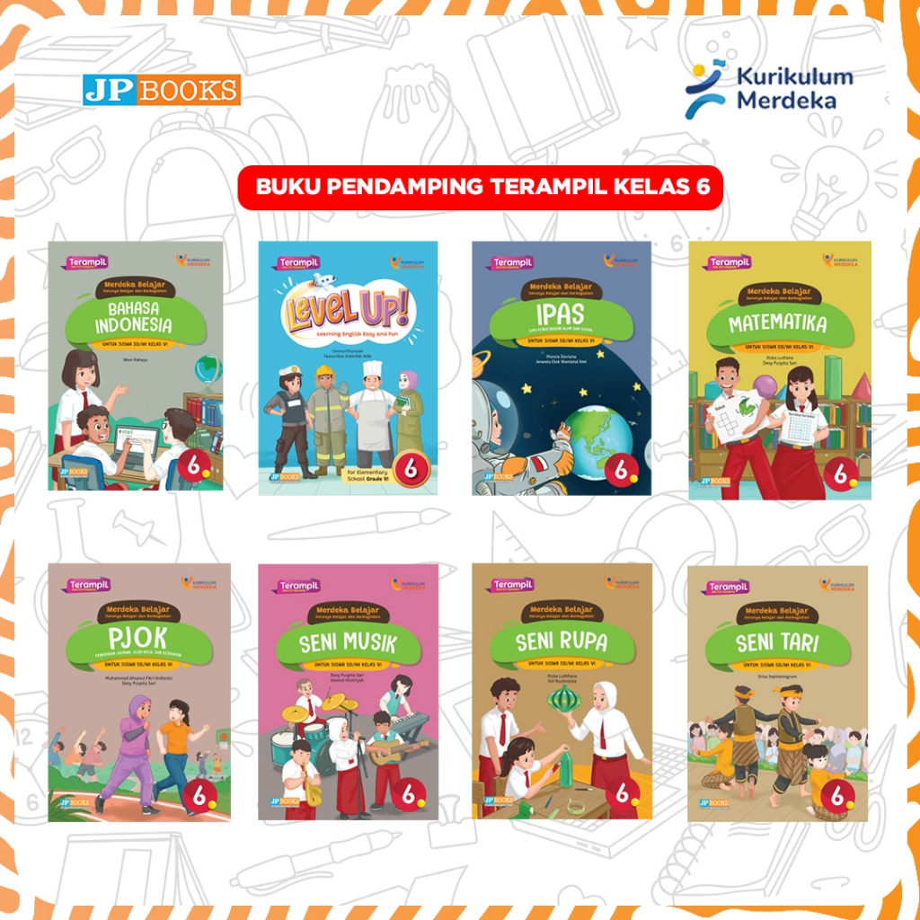 Jual JP Books – Buku Teks Siswa Pendamping Terampil Kurmer Sekolah untuk Sd Kelas 6 - Kurikulum ...