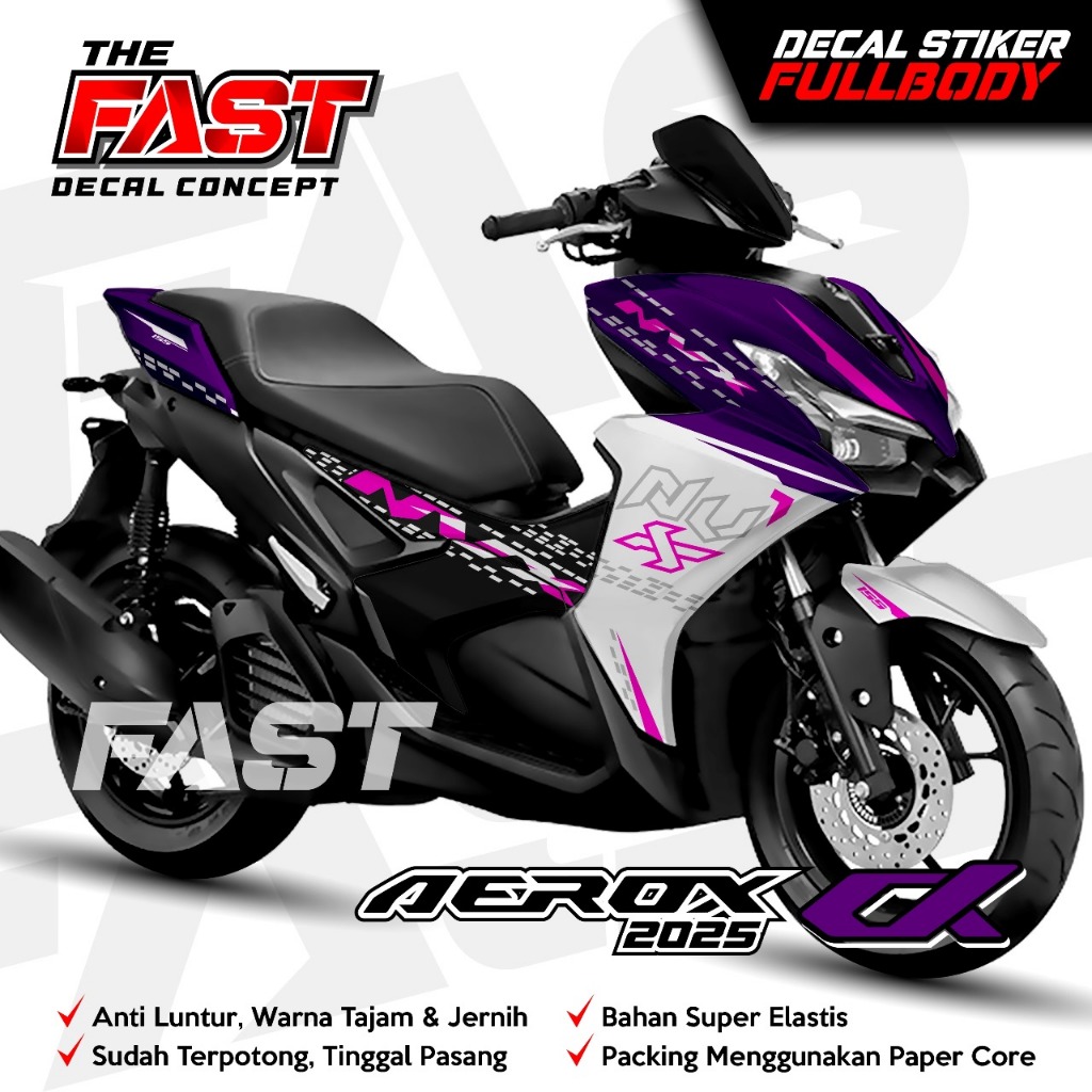 Jual DECAL AEROX ALPHA NEW NVX Fullbody - Dekal Stiker AEROX ALPHA ...