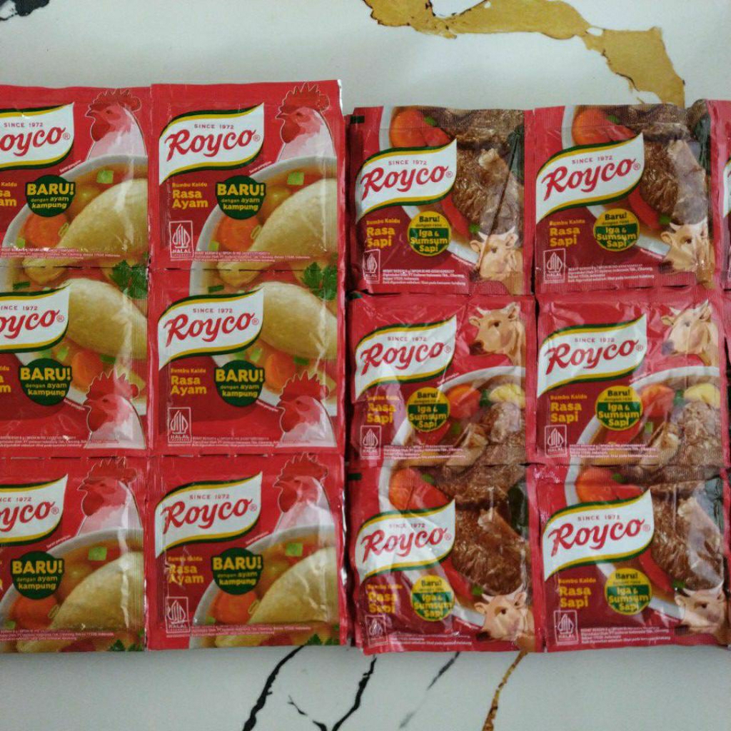 Jual Royco Ayam dan Sapi Renceng isi 12 Sachet | Shopee Indonesia