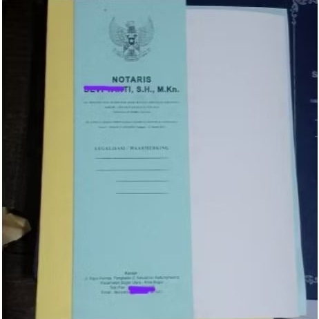 Jual COVER NOTARIS PPAT LEGALISASI WAARMERKING | Shopee Indonesia