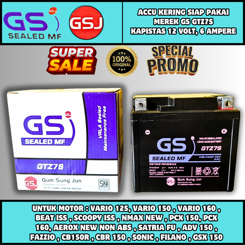 Jual AKI MOTOR HONDA PCX 150 PCX 160 ADV 150 ADV 160 CB150R CBR 150 SUPRA GTR SONIC BEAT ISS ...