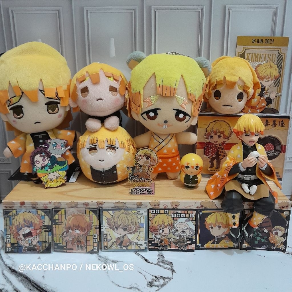Jual AAB Zenitsu Agatsuma Kimetsu No Yaiba Official Merchandise KNY ...
