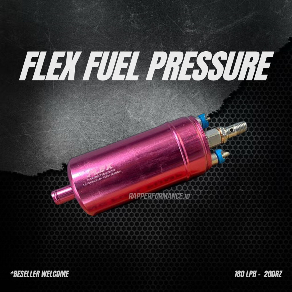 Jual FLEX Electric Fuel Pump inline 200RZ 180 LPH | Shopee Indonesia