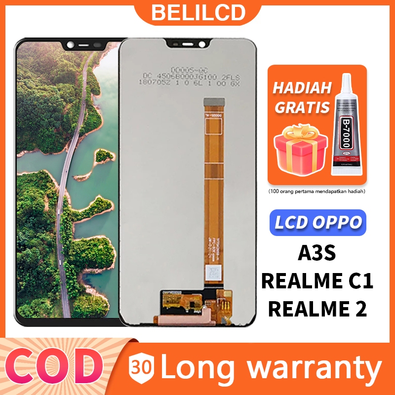 Jual LCD FOR OPPO A3S A5 FOR REALME C1 REALME 2 Fullset Touchscreen HP Touch Screen Bagian ...