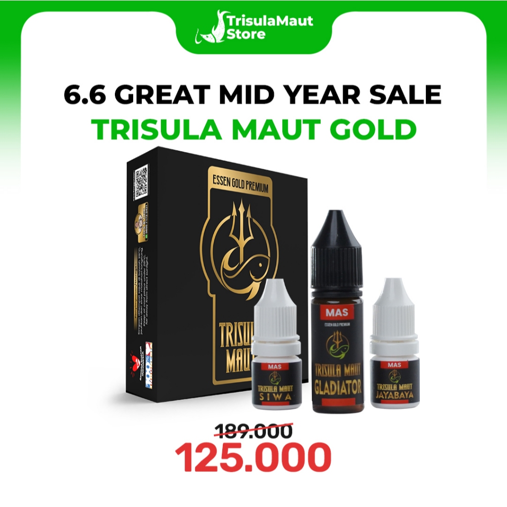 Jual Trisula Maut Gold Essen Mancing By Cepy Yanwar | Untuk Semua Jenis ...