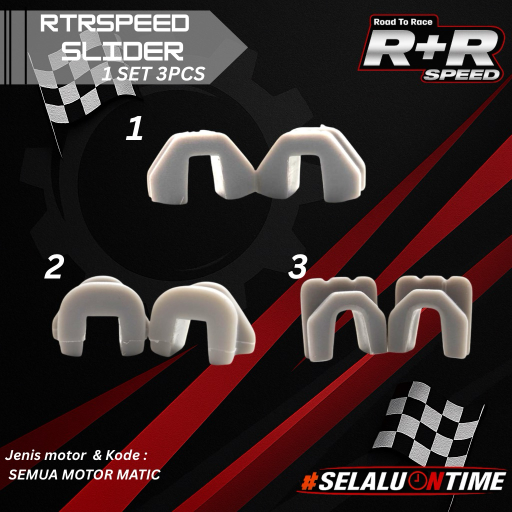 Jual RTRSPEED Piece Slide Slider Pully Cvt Beat, Genio, Scoopy, Vario ...