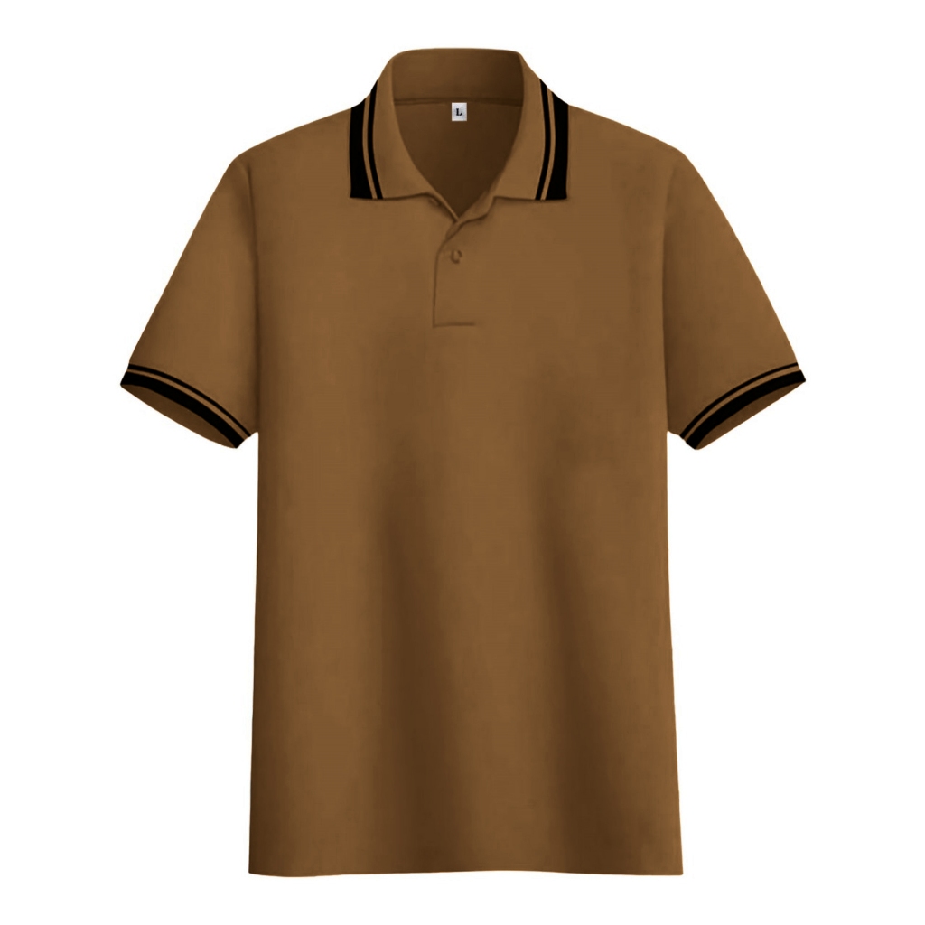 Jual liso wear - Kaos Pria Polo Shirt Polos Cokelat Muda | Kaos Seragam ...
