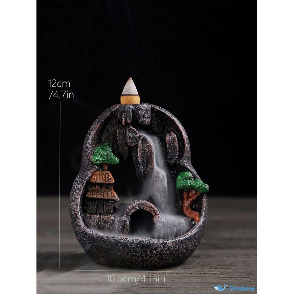 Jual Backflow Incense Burner/TEMPAT BAKAR DUPA AROMATERAPI/MODEL ASAP ...
