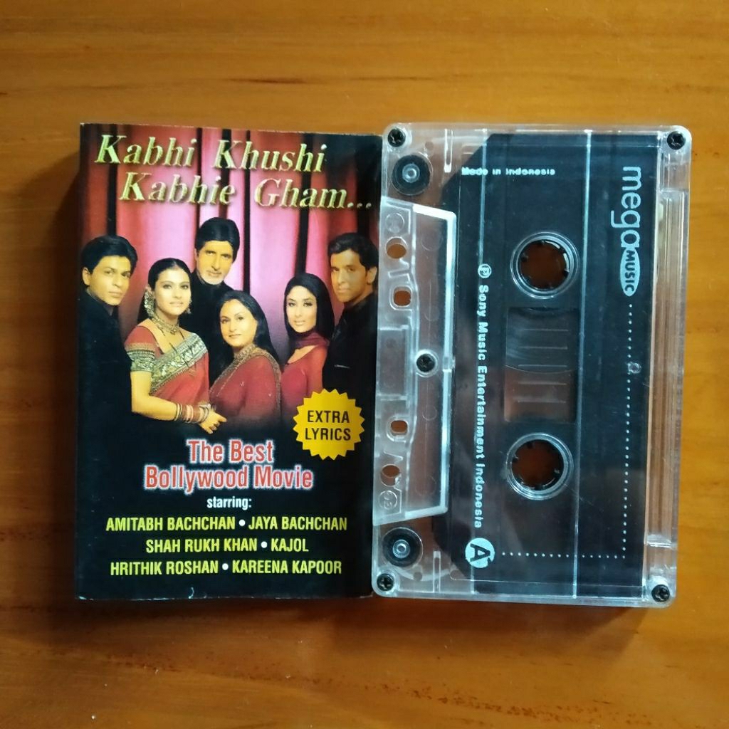 Jual Kaset Pita India Bollywood Khabi Khushi Kabhie Gham | Shopee Indonesia