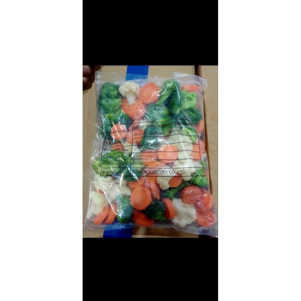 Jual Sayuran Capcay Frozen (California Mix Vegetable) 1 kg | Shopee ...