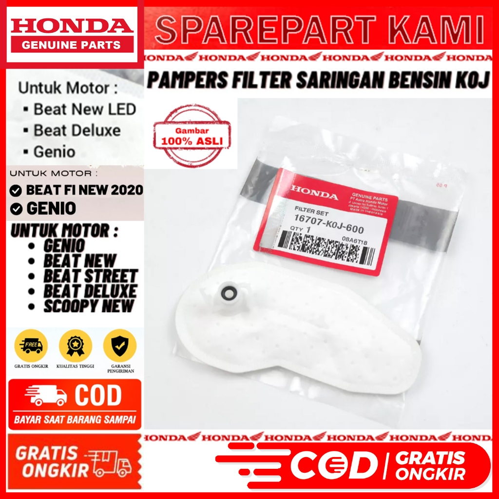 Jual FILTER BENSIN SARINGAN BENSIN FILTER FUEL PUMP PEMPES GENIO BEAT ...