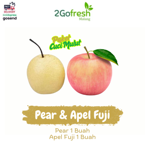 Jual Buah Pear Yalie Dan Apel Fuji ( Paket Cuci Mulut ) Ekonomis ...