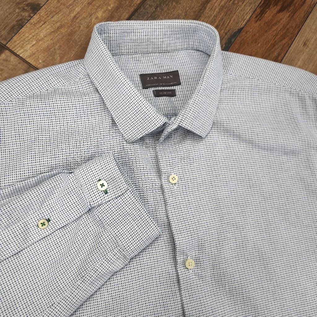 Jual KEMEJA ZARA MAN SECOND | Shopee Indonesia