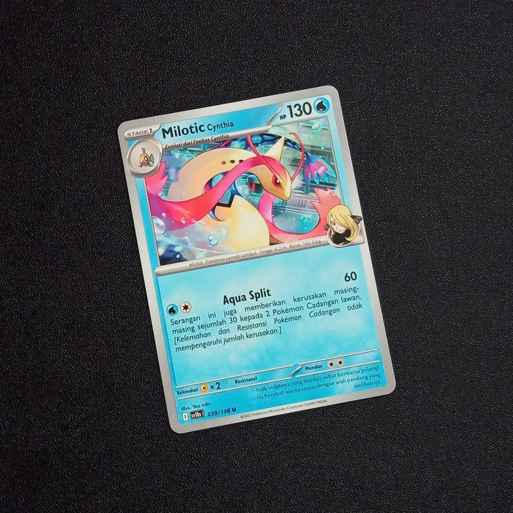 Jual Milotic Cynthia U sv10s Kehadiran Juara Pokemon TCG Indonesia ...