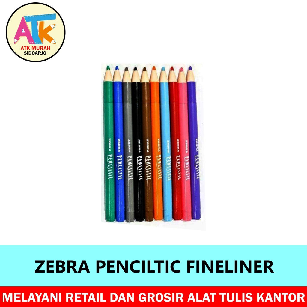 Jual PEN ZEBRA PENCILTIC FINELINER | Shopee Indonesia