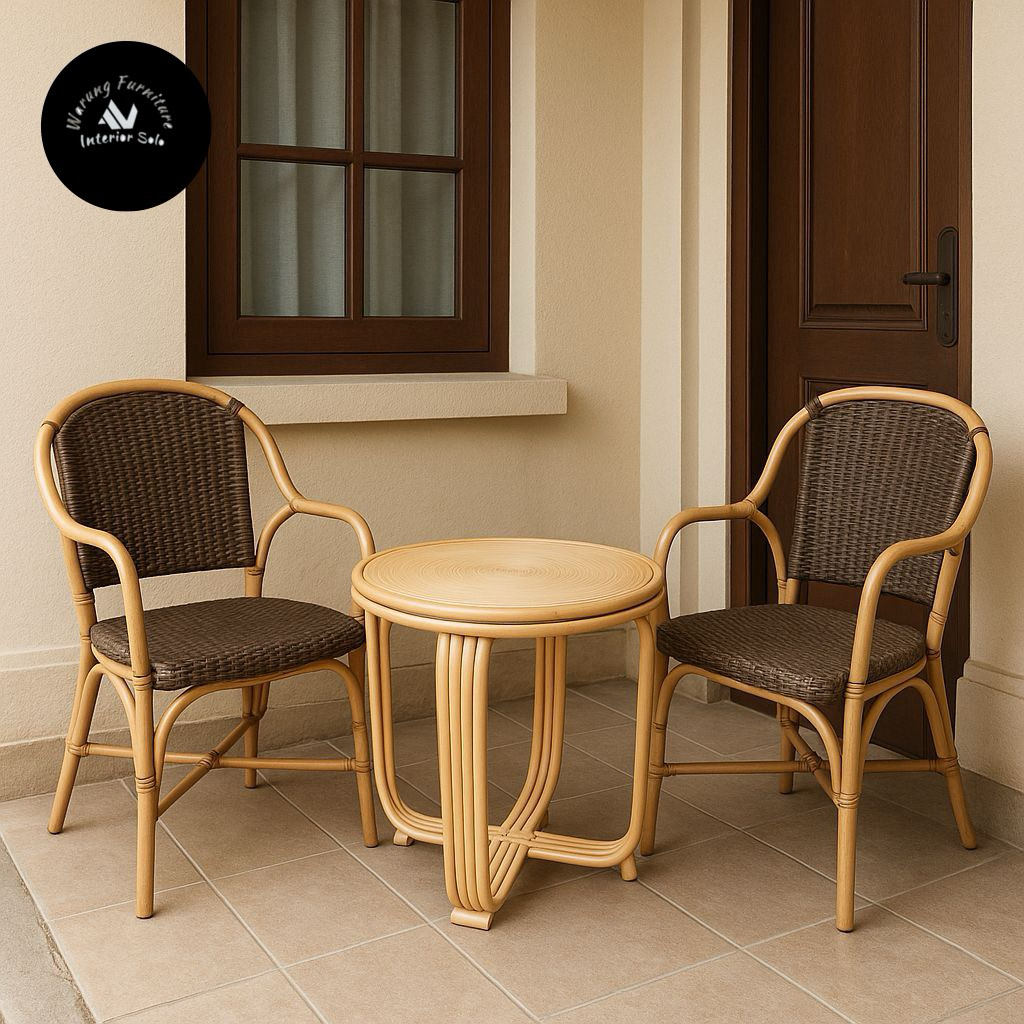 Jual Meja Rotan Cafe Teras | Rattan Coffee Table | Coffee Table ...