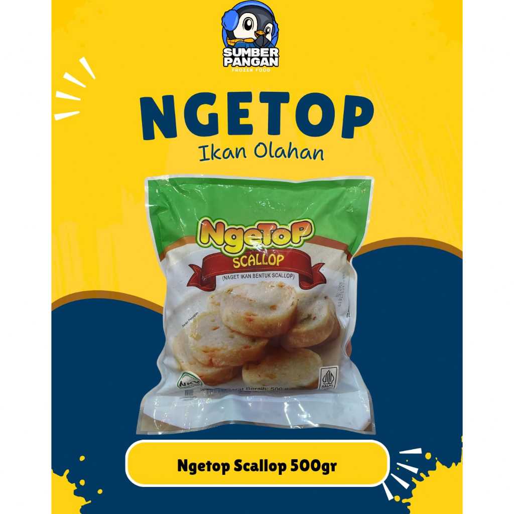 Jual Ngetop scallop 500gr (ikan olahan) | Shopee Indonesia
