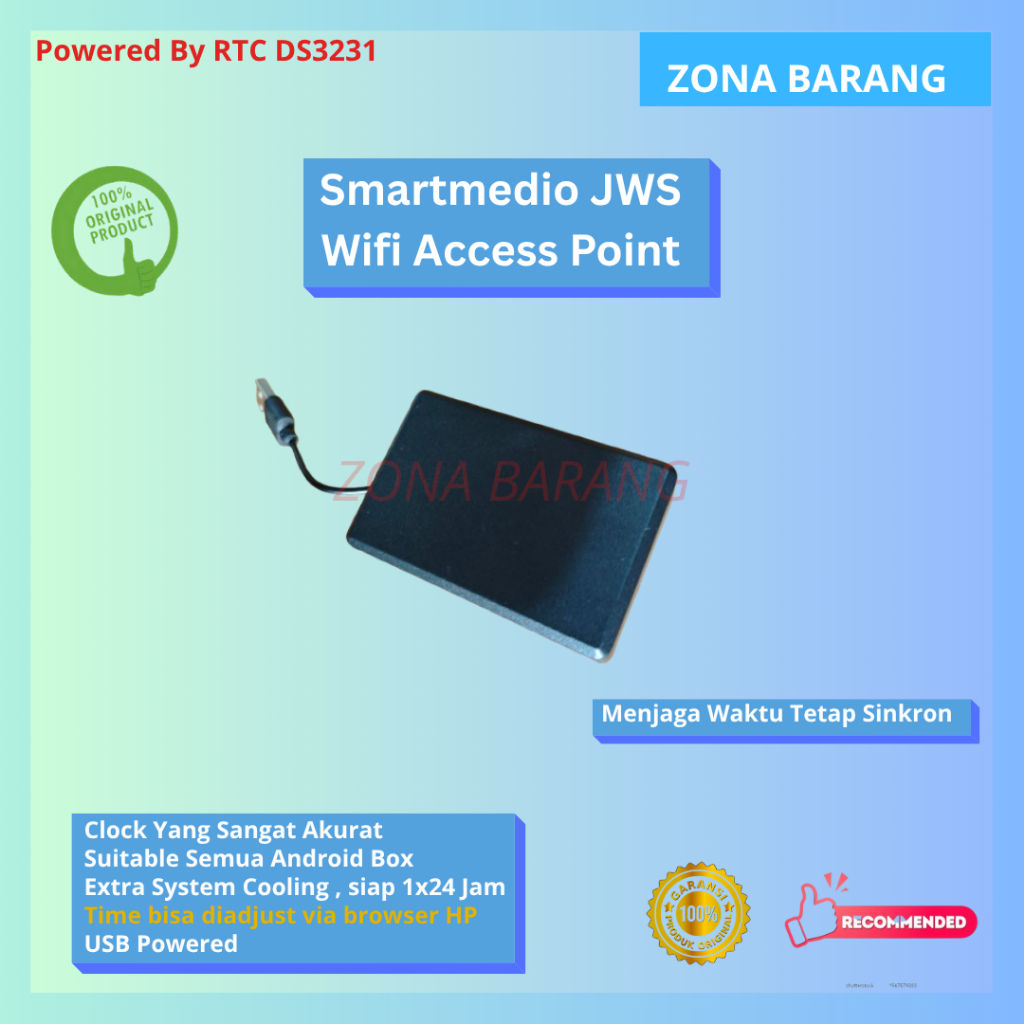 Jual Smartmedio Module JWS Wifi Akses Point Untuk aplikasi Jam Masjid ...